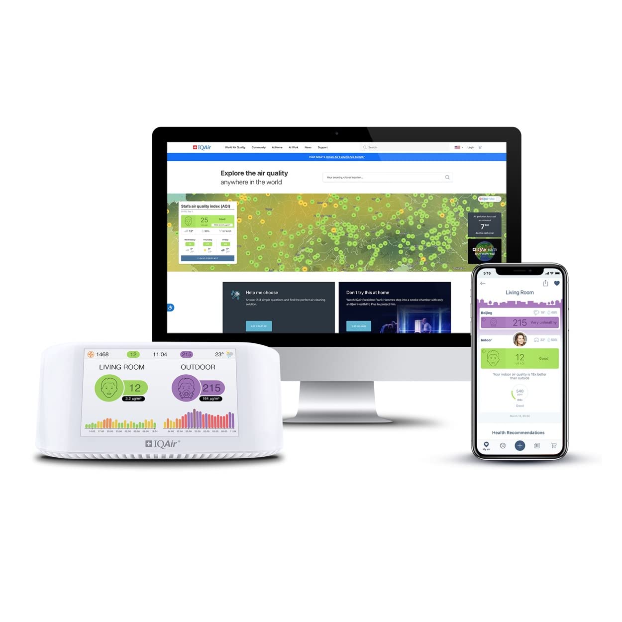 Air Visual by IQ Air - AirCare de México